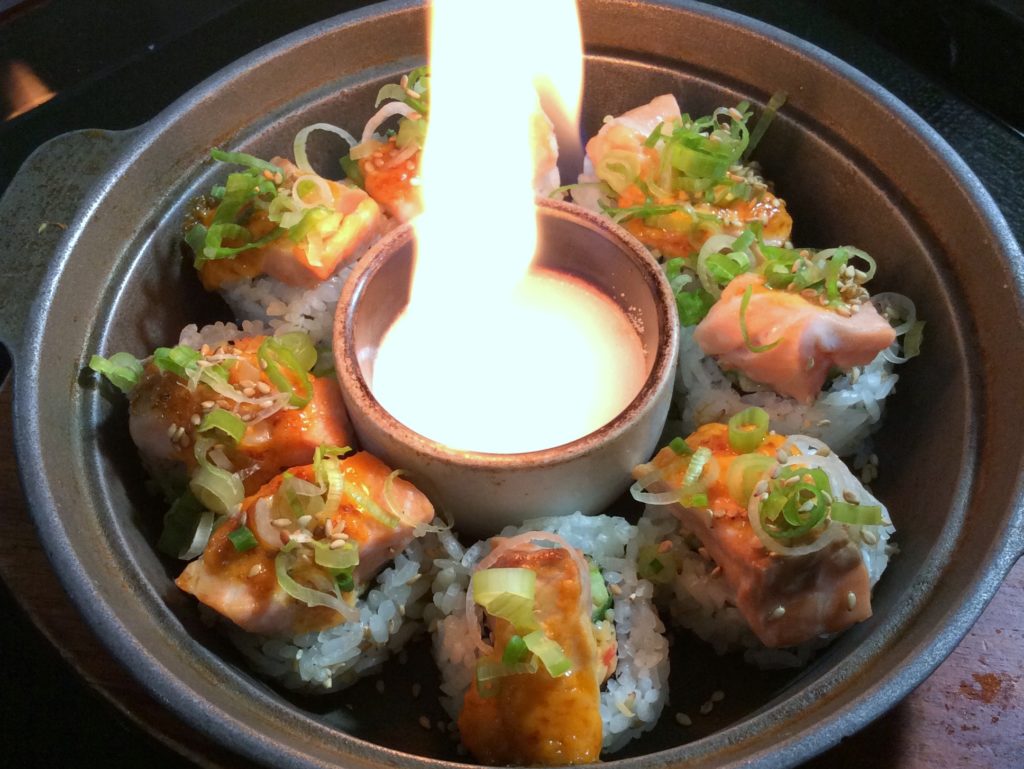 Volcano Roll | Bishamon Group Restaurants